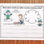 Winter Opinion Writing - Simply Kinder