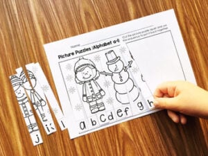 Winter Picture Puzzles - Simply Kinder