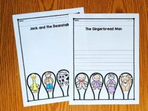 Wooden Spoon Stories 2 - Little Red Hen, Gingerbread Man, Jack and the ...