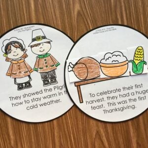 Thanksgiving Interactive Book - Simply Kinder