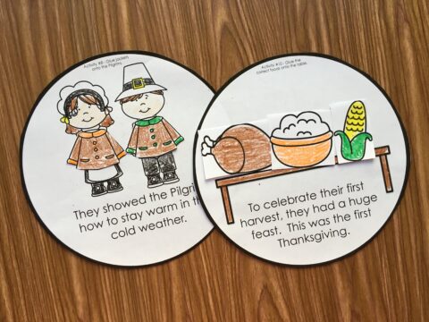 Thanksgiving Interactive Book - Simply Kinder