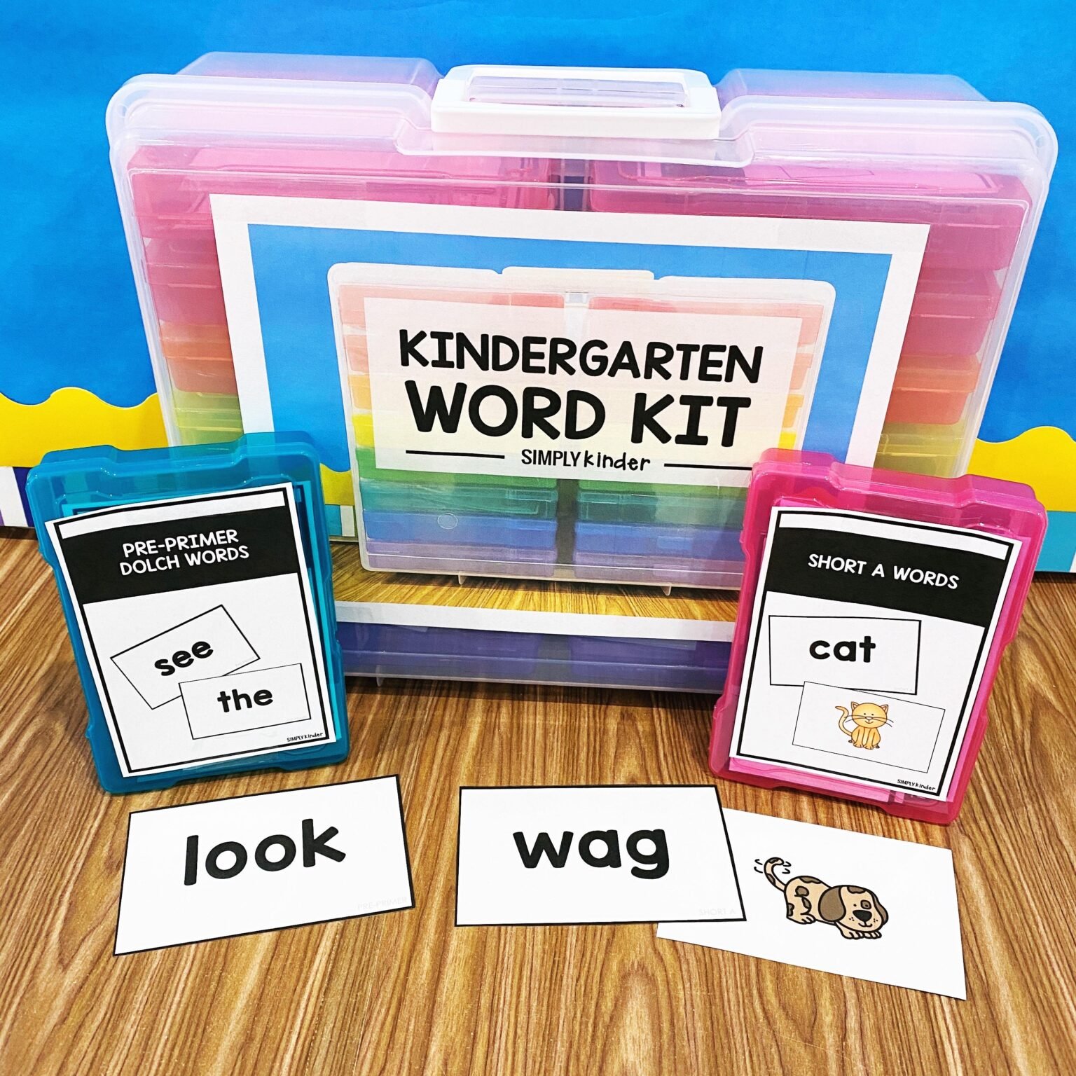 Kindergarten Word Kit - Simply Kinder