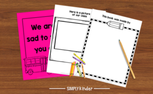 The Goodbye Book: A gift for students moving away - Simply Kinder