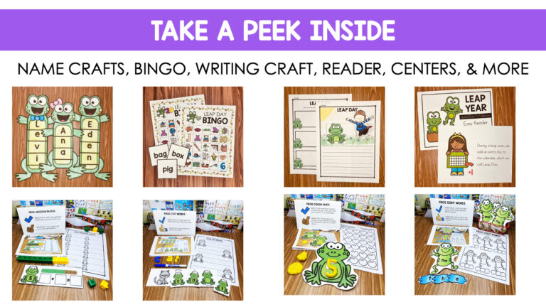 Leap Year 2024 Activities Bundle, Literacy, Math, Crafts, Leap Day ...