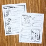 Spring No-Prep Review Packet, Literacy, Math, Writing, for Break ...