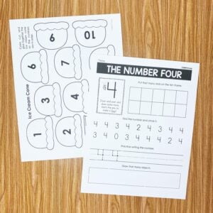 Send Home Sub Plans PRESCHOOL Set 2 : 2 Full Editable Weeks - Simply Kinder