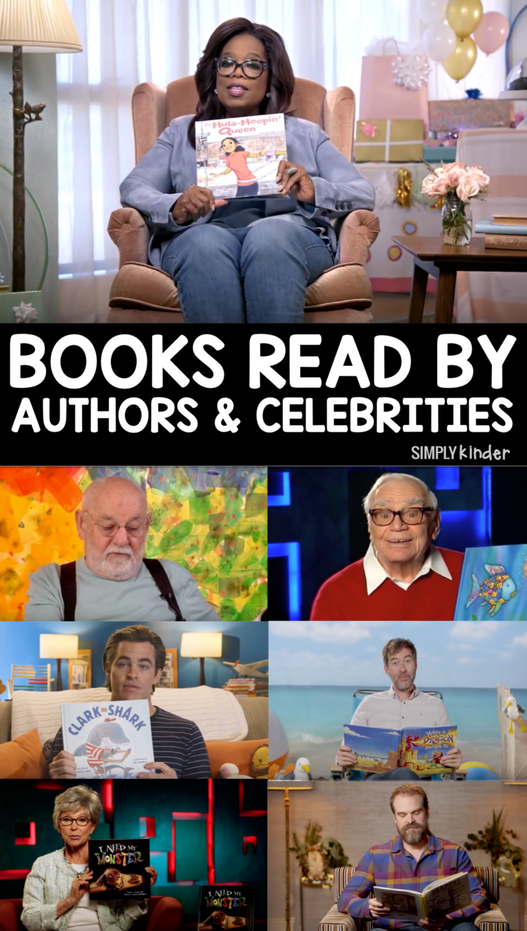 Read Alouds Read by Authors and Celebrities - Simply Kinder