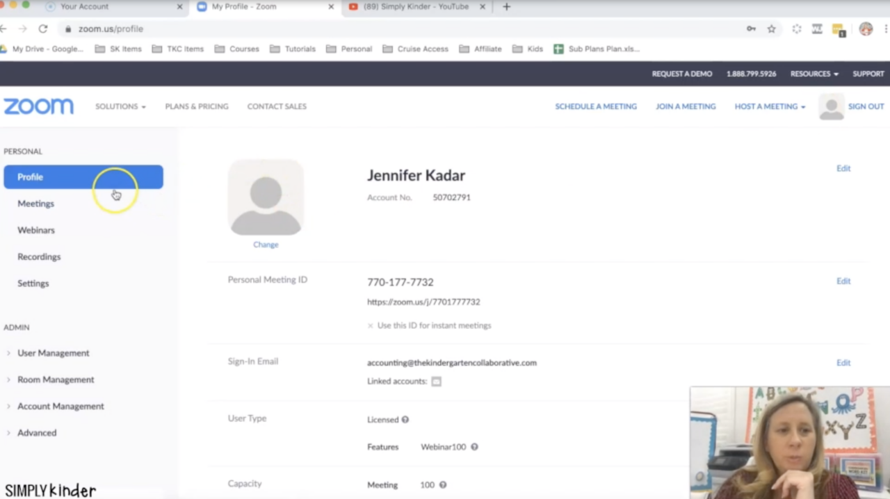 ZOOM Tutorial for Teachers - Simply Kinder