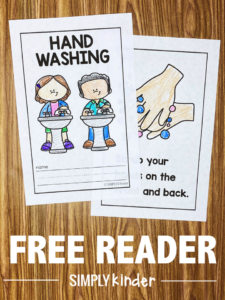 Free Hand Washing Book for Kids - Simply Kinder