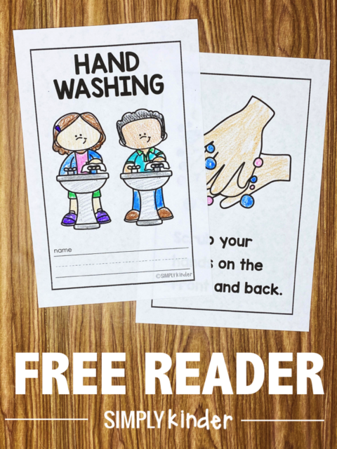 Free Hand Washing Book for Kids - Simply Kinder