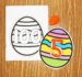 Easter Egg Number Dough Mats - Simply Kinder
