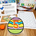 Easter Egg Number Dough Mats - Simply Kinder