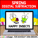 Spring Subtraction for Google & Seesaw - Simply Kinder