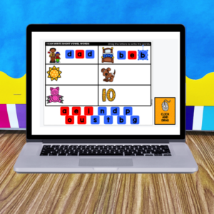 Digital Word Work - CVC for Google & Seesaw - Simply Kinder