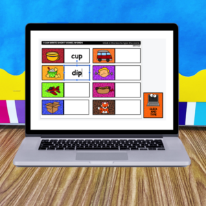 Digital Word Work - CVC for Google & Seesaw - Simply Kinder