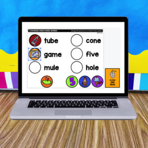 Digital Word Word - CVCe for Google Classroom™ - Simply Kinder