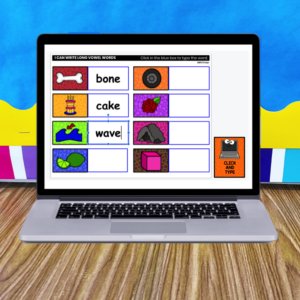 Digital Word Word - CVCe for Google Classroom™ - Simply Kinder