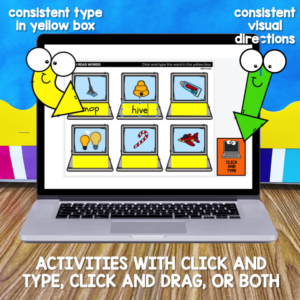 CVC & CVCe Digital Word Work For Google and Seesaw - Simply Kinder