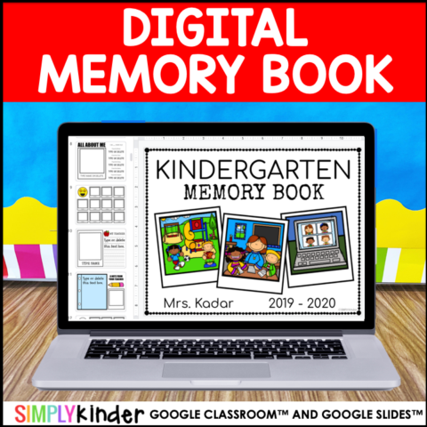 Digital Memory Book for Google Slides™, Google Classroom™, & PowerPoint ...