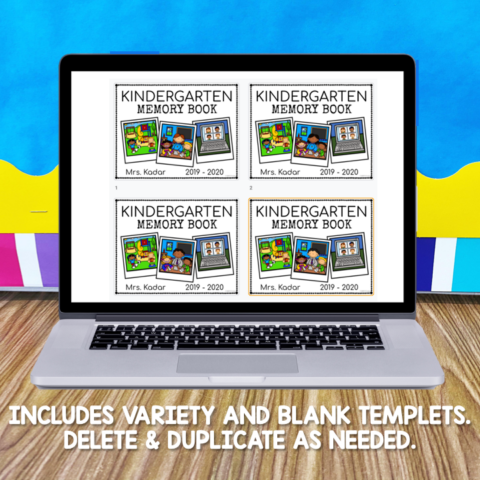 Digital Memory Book for Google Slides™, Google Classroom™, & PowerPoint ...