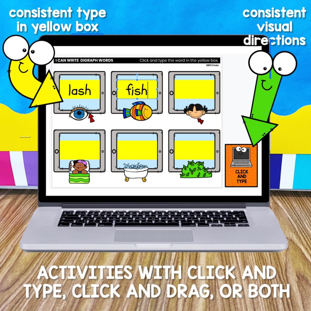 Digraph Digital Work Work Google & Seesaw - Simply Kinder