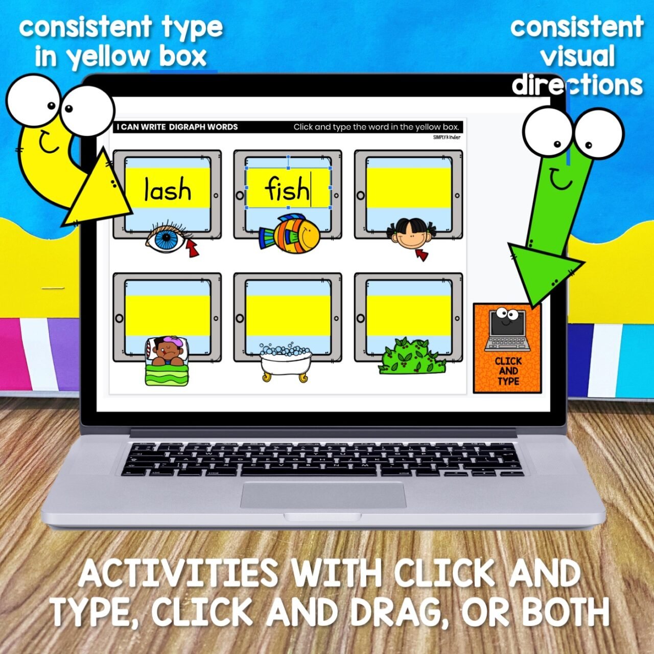 Digraph Digital Work Work Google & Seesaw - Simply Kinder