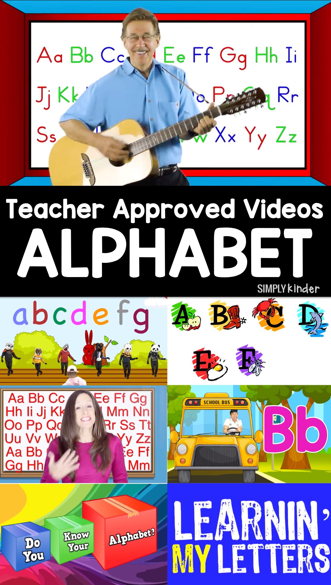 Teacher Approved Alphabet Songs - Simply Kinder