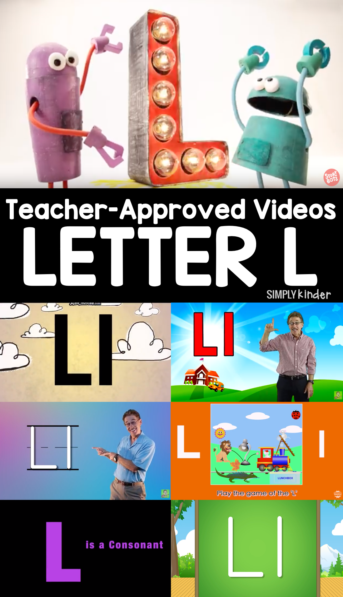 Teacher-Approved Videos Letter L - Simply Kinder