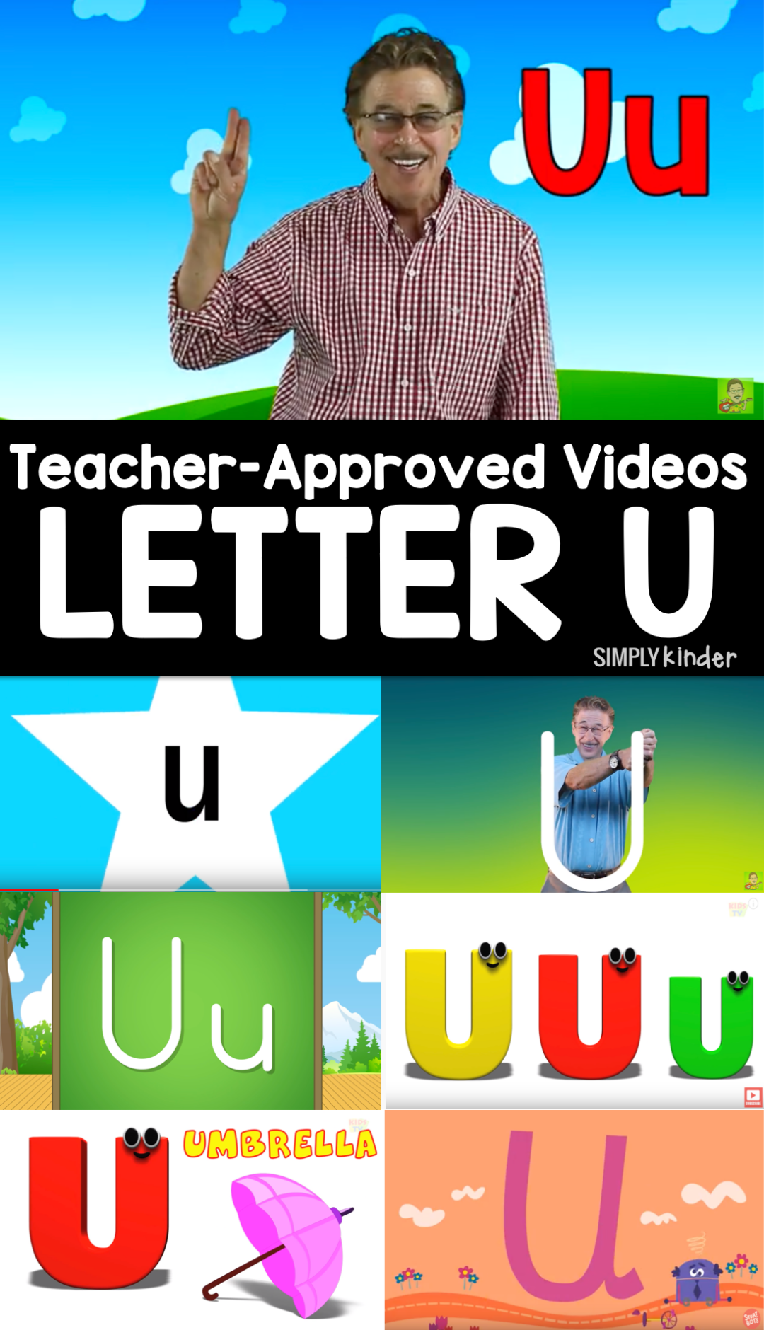 Teacher-Approved Videos Letter U - Simply Kinder