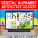 Digital Alphabet for Google Classroom & Seesaw - Simply Kinder