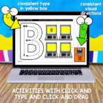 Digital Alphabet for Google Classroom & Seesaw - Simply Kinder