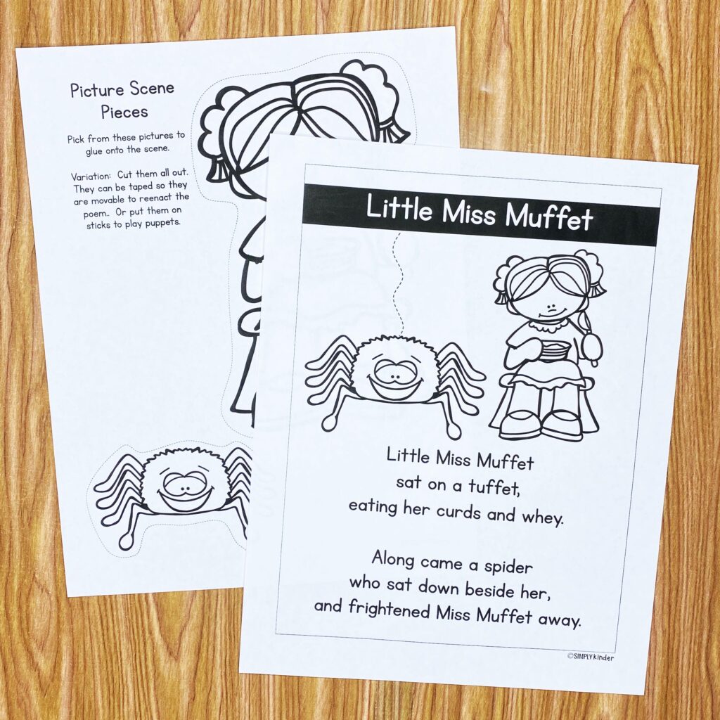Send Home Sub Plan Kinder 1st Quarter Sets 4-6 - Simply Kinder