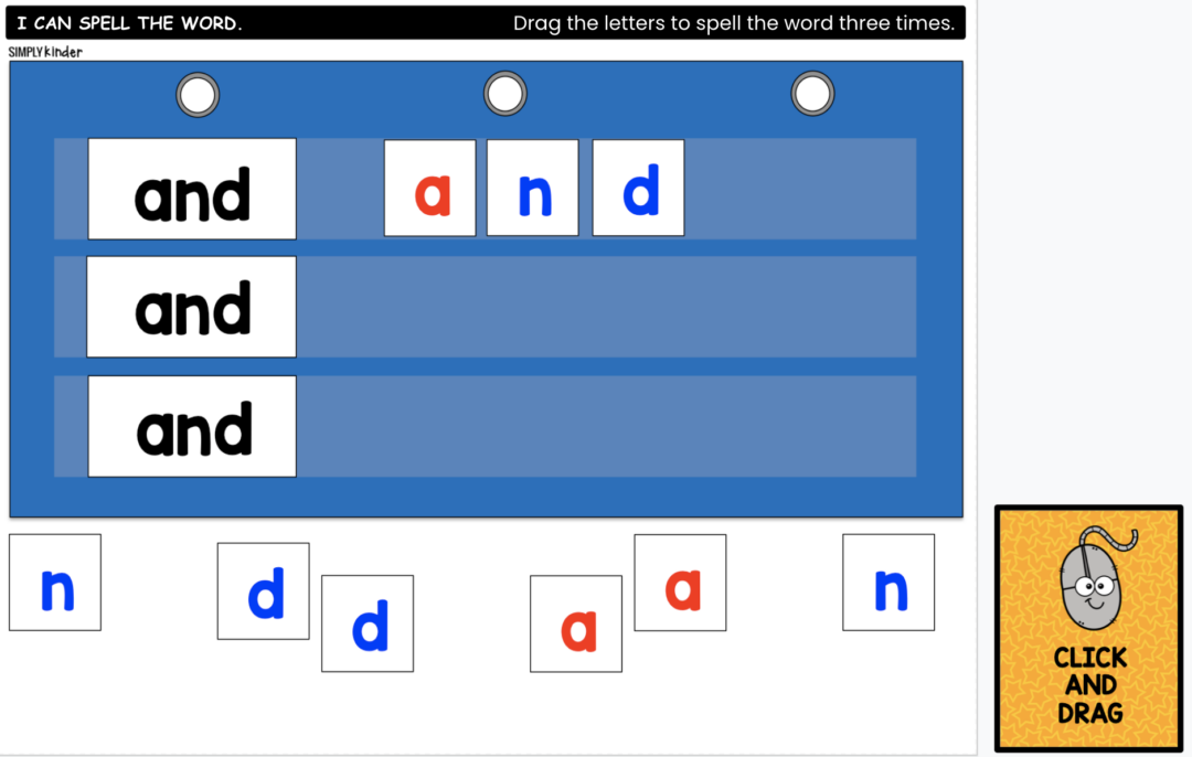 Digital Sight Word Activities ENDLESS for Google Classroom and Seesaw ...