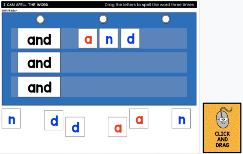 Digital Sight Word Activities ENDLESS for Google Classroom and Seesaw ...
