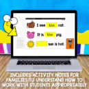 Digital Sight Word Activities ENDLESS for Google Classroom and Seesaw ...