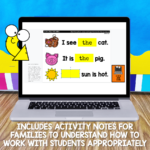 Digital Sight Word Activities ENDLESS for Google Classroom and Seesaw ...