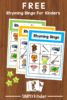 Free Printable Rhyming Bingo Game For Kindergarten - Simply Kinder