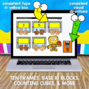 FALL Counting to 10 for Google Classroom and Seesaw - Simply Kinder