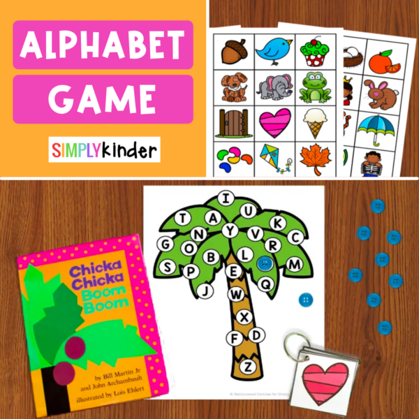 Chicka Chicka Boom Boom Activities: Free Alphabet Game - Simply Kinder