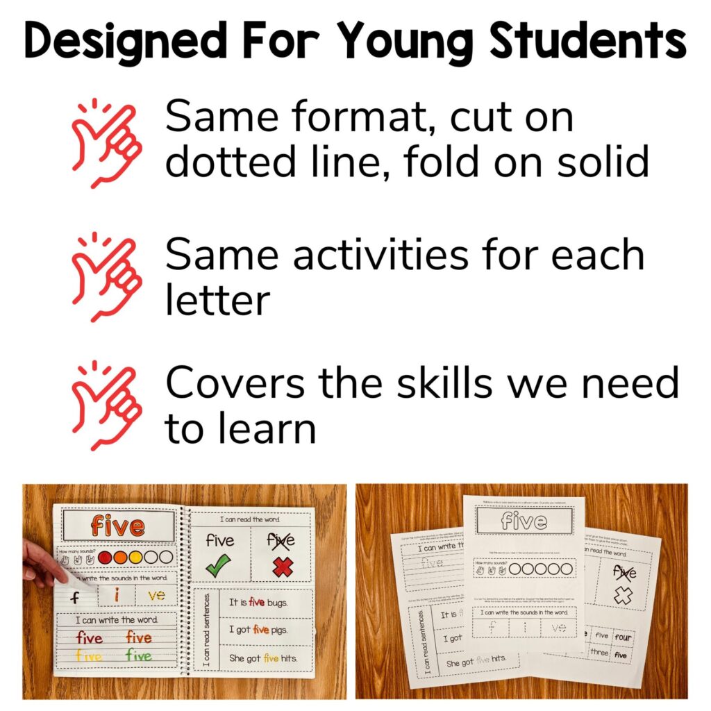 Number Words Interactive Notebook, Number Word Form Worksheets - Simply ...