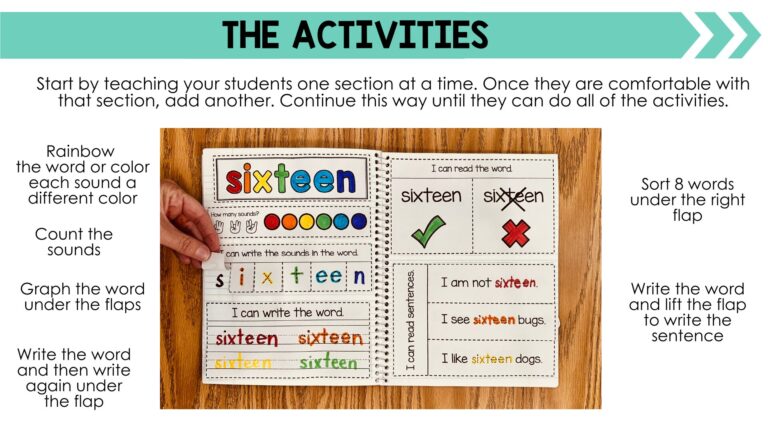 Number Words Interactive Notebook, Number Word Form Worksheets - Simply ...