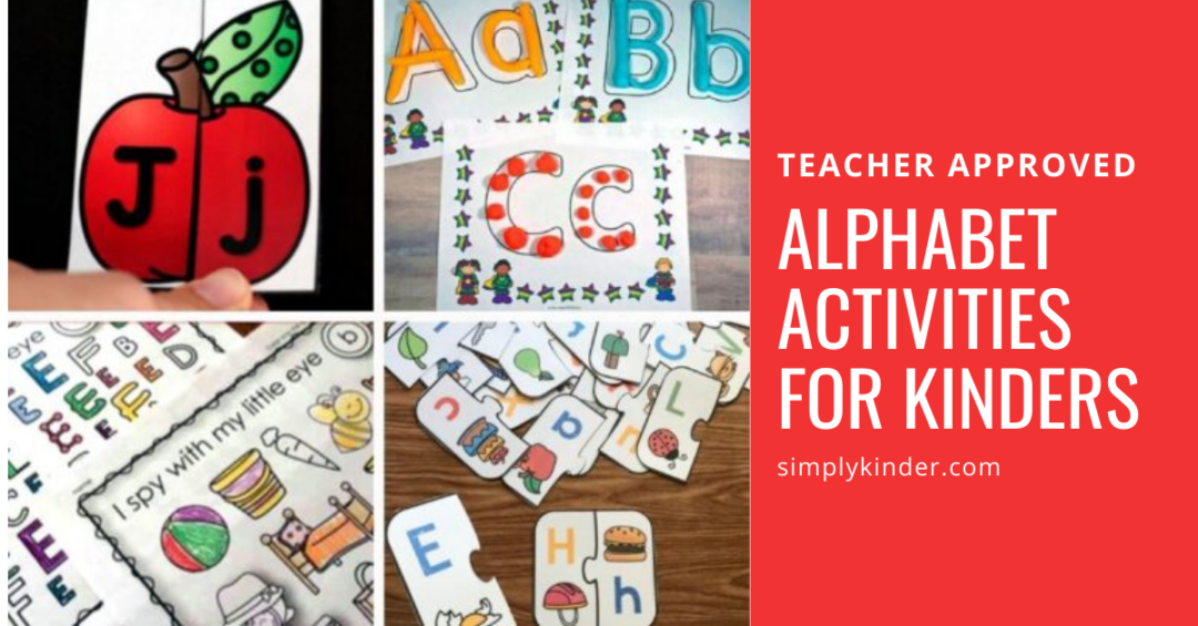 The Ultimate List of Alphabet Activities For Kindergarten - Simply Kinder