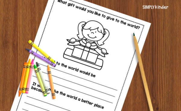 Christmas Story Prompts To Get Your Kinders Writing - Simply Kinder