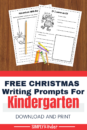 Christmas Story Prompts To Get Your Kinders Writing - Simply Kinder