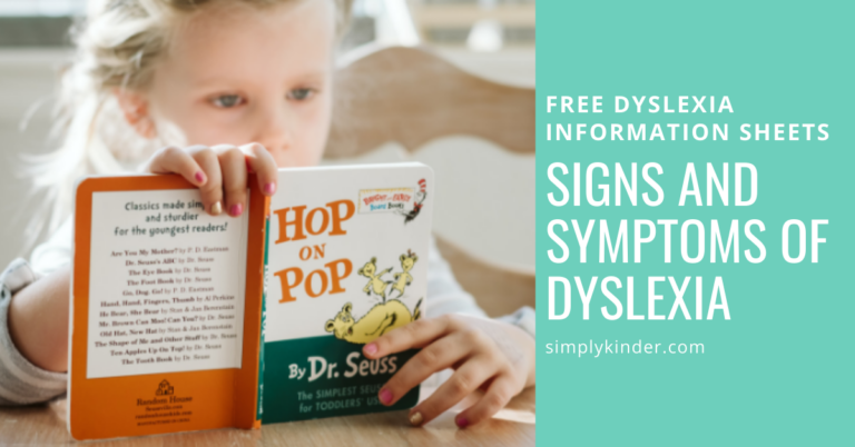 Sign and Symptoms of Dyslexia - A Helpful Guide for Parents and ...