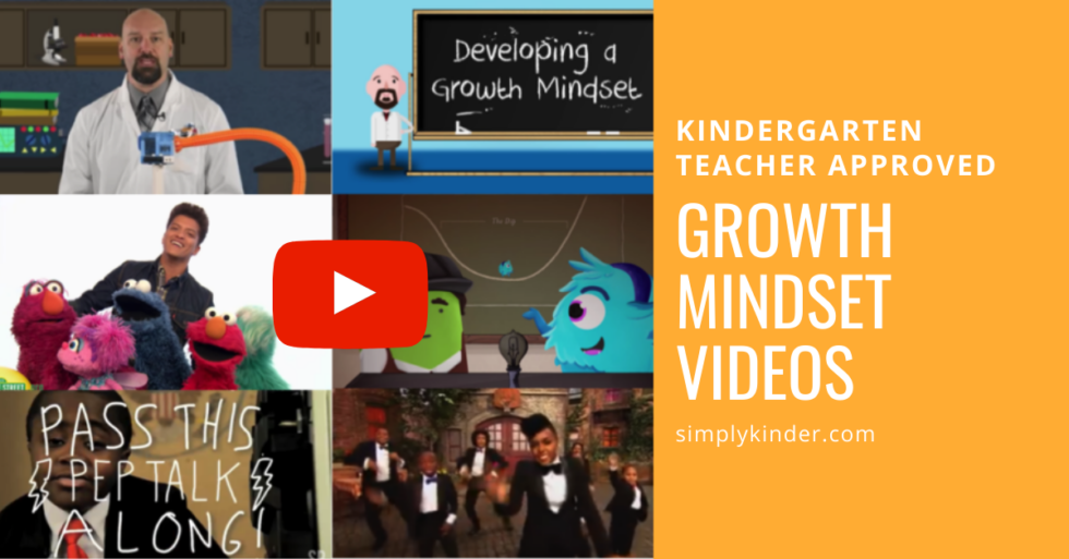 Teacher Approved Growth Mindset Videos - Simply Kinder