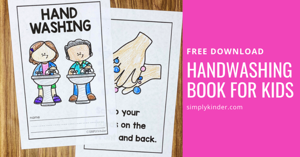 Free Hand Washing Book for Kids - Simply Kinder