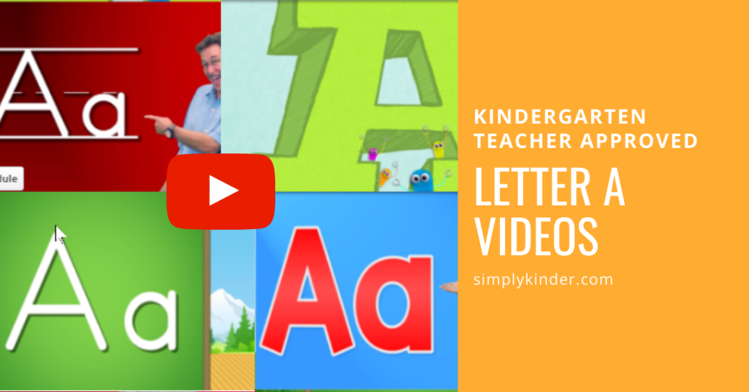 Teacher-Approved Videos Letter A - Simply Kinder