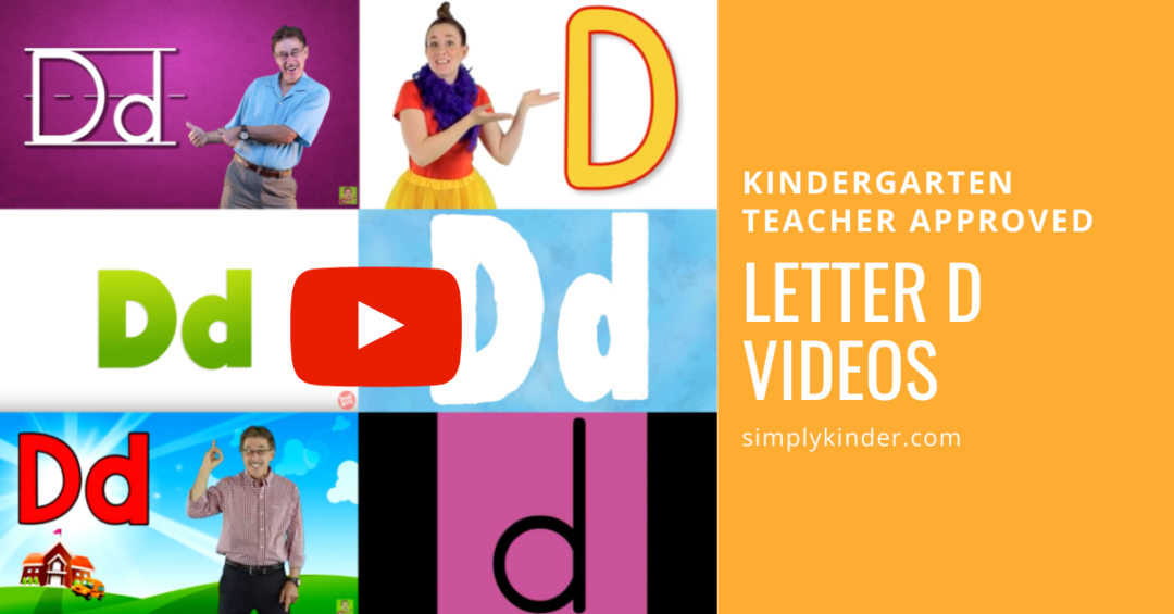 Teacher-Approved Videos Letter D - Simply Kinder