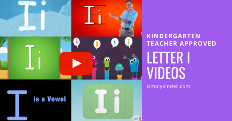 Teacher-Approved Videos Letter I - Simply Kinder